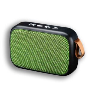 tek styz speaker compatible with your jbl charge 2 plus fabric design 3w playtime 6h indoor, outdoor travel (green)