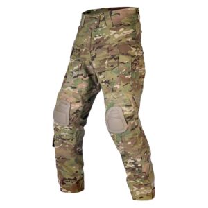 votagoo combat pants with knee pads, g3 hunting camo pants for men tactical military paintball trousers airsoft gear