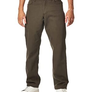 Carhartt Men's Rugged Flex Rigby Five Pocket -Pant, Dark Coffee, 34W X 32L