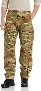 vertx recon mens combat pants with cargo pockets, overt tactical gear uniform clothing for men, multi-cam, 38x 30