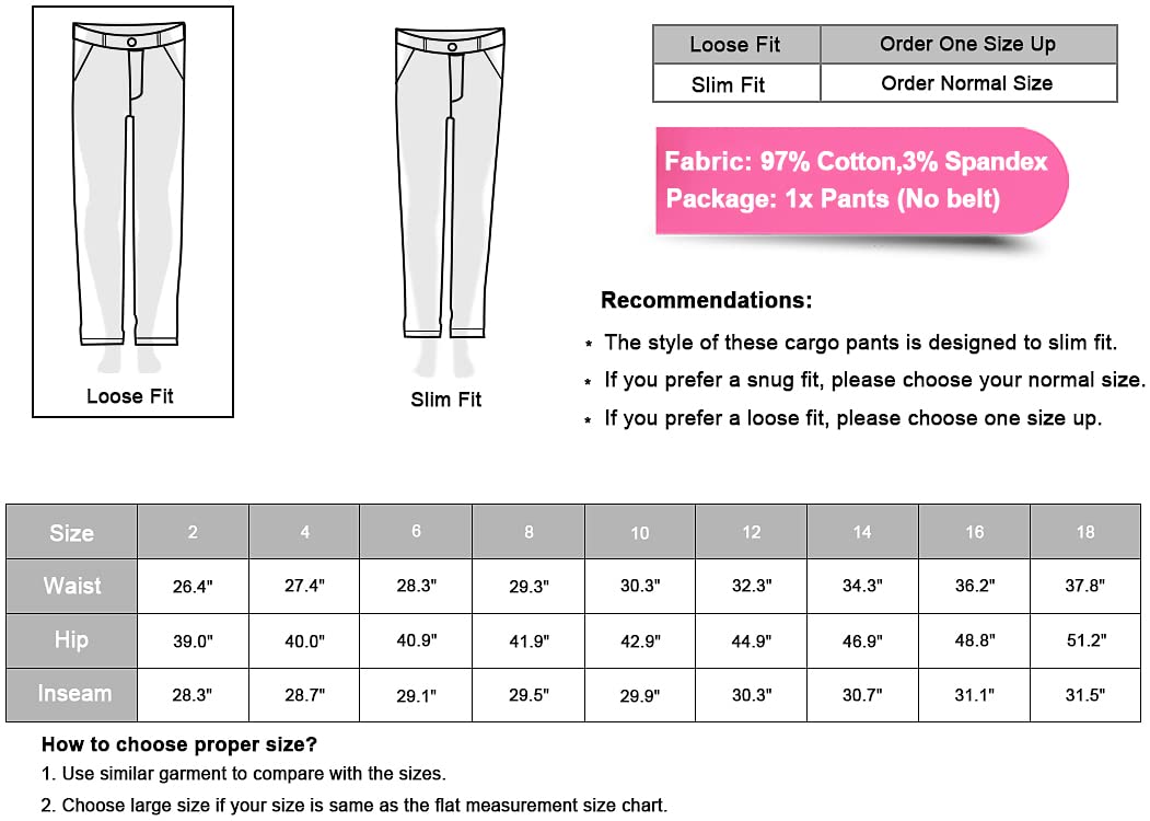 AKARMY Womens Cargo Pants with Pockets Outdoor Casual Ripstop Camo Military Combat Construction Work Pants