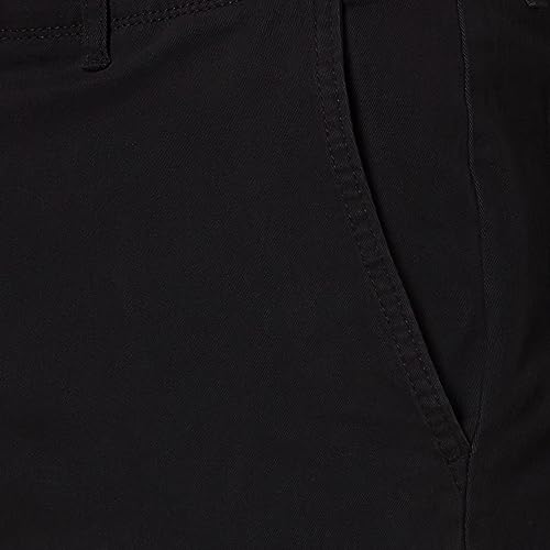 Amazon Essentials Men's Straight-Fit Stretch Cargo Pant (Available in Big & Tall), Black, 28W x 32L