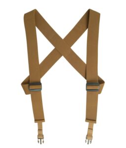 rothco combat suspenders, coyote brown