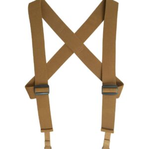 Rothco Combat Suspenders, Coyote Brown