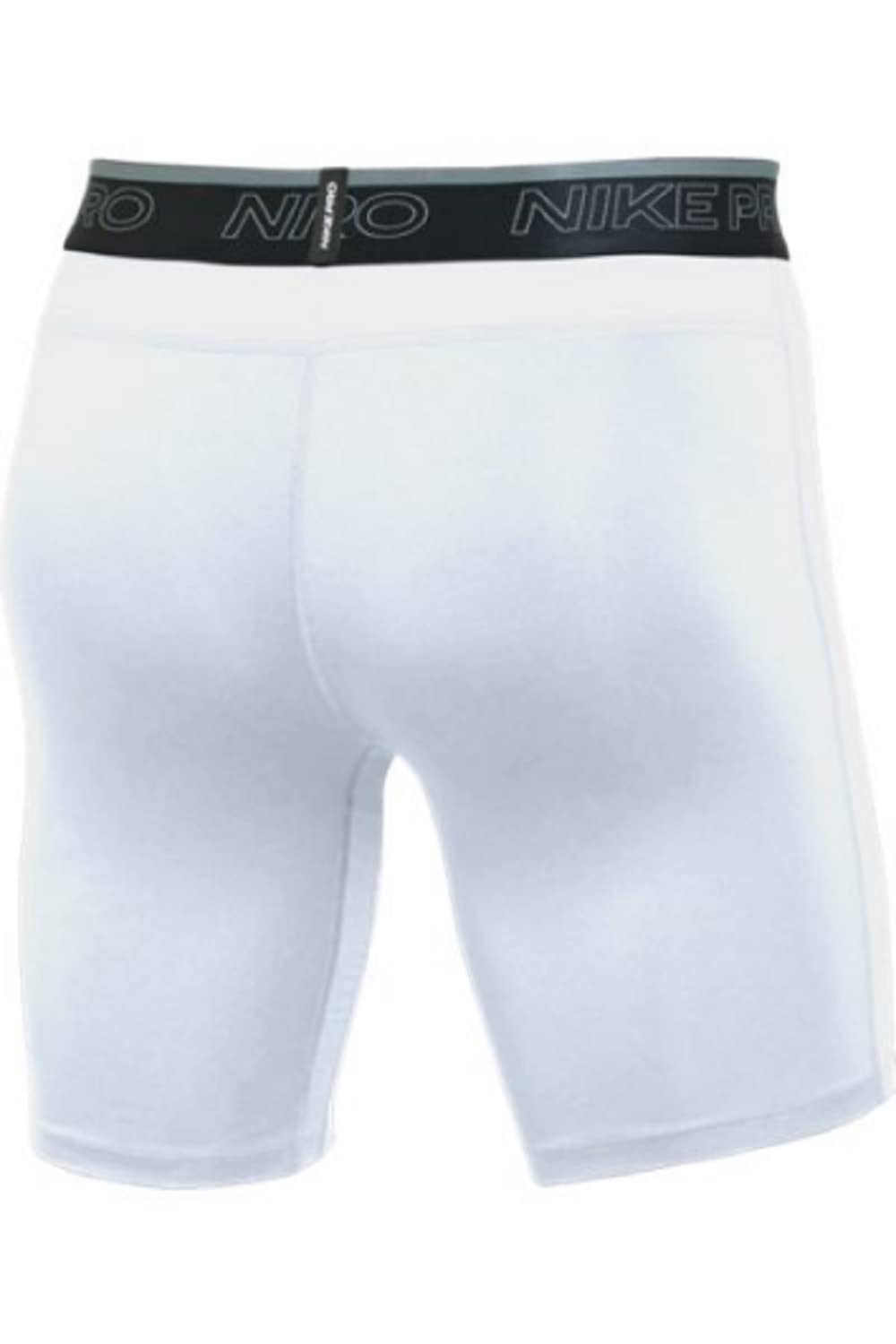 Nike Mens PRO Training Compression Short White XL