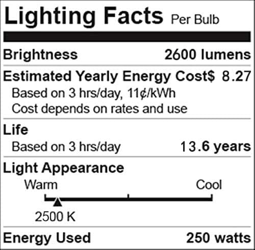 BONGBADA 2 Pack 250W Heat Lamp Red Infrared Bulbs Glass Lamp Bulb for Food Service, Brooder Bulb, Chicks, Pet, Bathroom, Light Therapy Use E26 Base, Flood Light Heat Lamp Bulb.