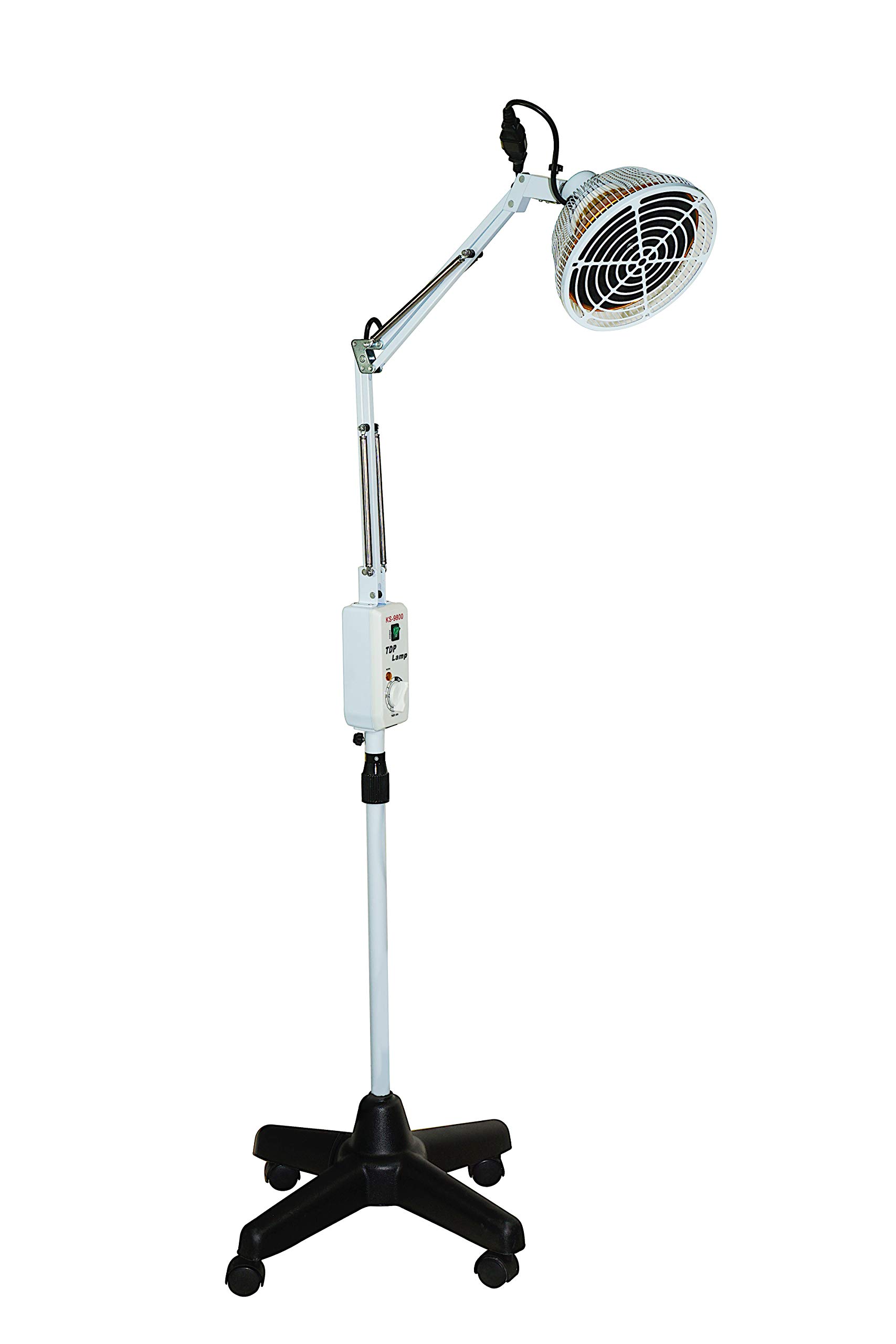 TDP Far Infrared Mineral Heat Lamp w/a Detachable Big 6.5 inch Head Latest Version * KS 9800* Floor Model