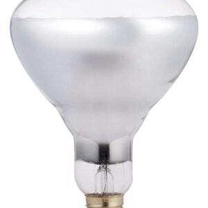 Phillips BR40 Heat Lamp Lightbulb, 250W, Infrared