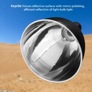 REPTITRIP Deep Dome Reptile Light Fixture 8.5", Reptile Heat Lamp Max 200W, Reptile Tank Lighting Fixtures, Fixture for UVB Reptile Light, Reptile Tank Accessories 2 Packs E26