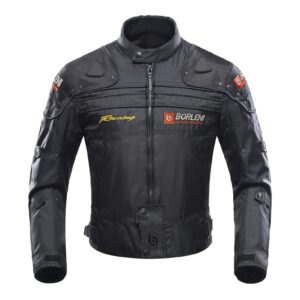 borleni motorcycle jacket motorbike riding jacket windproof motorcycle full body protective gear ce armor all season