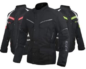 acg tahoe-j106 motorcycle adv jacket (black, x-large)