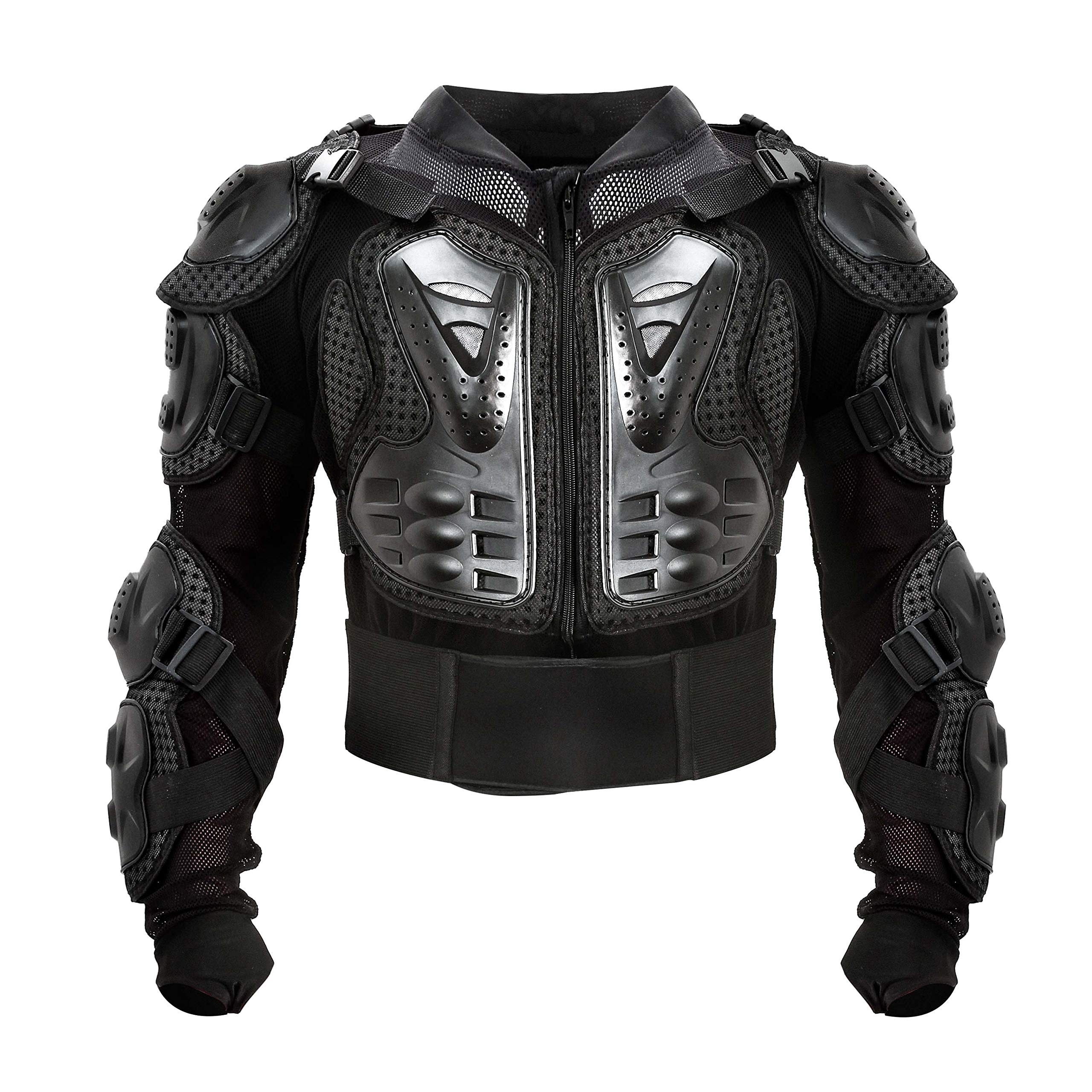 Motorcycle Protective Jacket Full Body Armor Protection Dirt Bike Gear ATV Protective Safety Gear Riding Racing Armor Motocross Protector Jacket Men Women For Off-Road Motorbike Cycling Skiing Skating