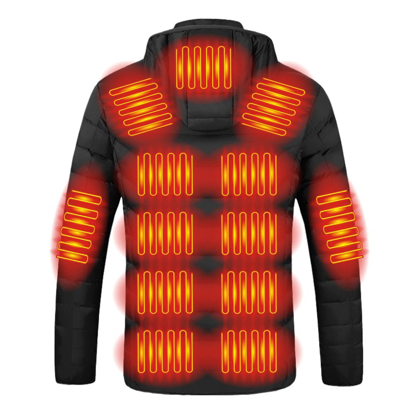 oelaio Heated Vest for Men Women with battery pack included,4 Heating Levels 21 Heating Zones, heated jackets for men women