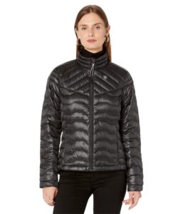 ariat female ideal down jacket iridescent black x-large