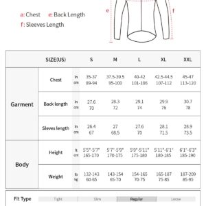 BERGRISAR Winter Cycling Jacket for Men Softshell Windproof Thermal Fleece Bike Clothing Running Jacket Windbreaker Black Large