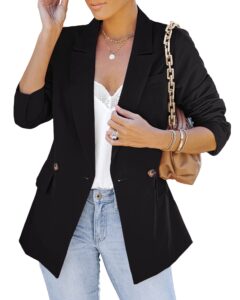 lookbookstore black blazers for women black suit jacket womens black blazer women clothing women's black blazer size small size 4 size 6