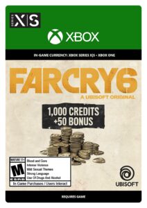 far cry 6: virtual currency small pack (1,050 credits) - xbox [digital code]