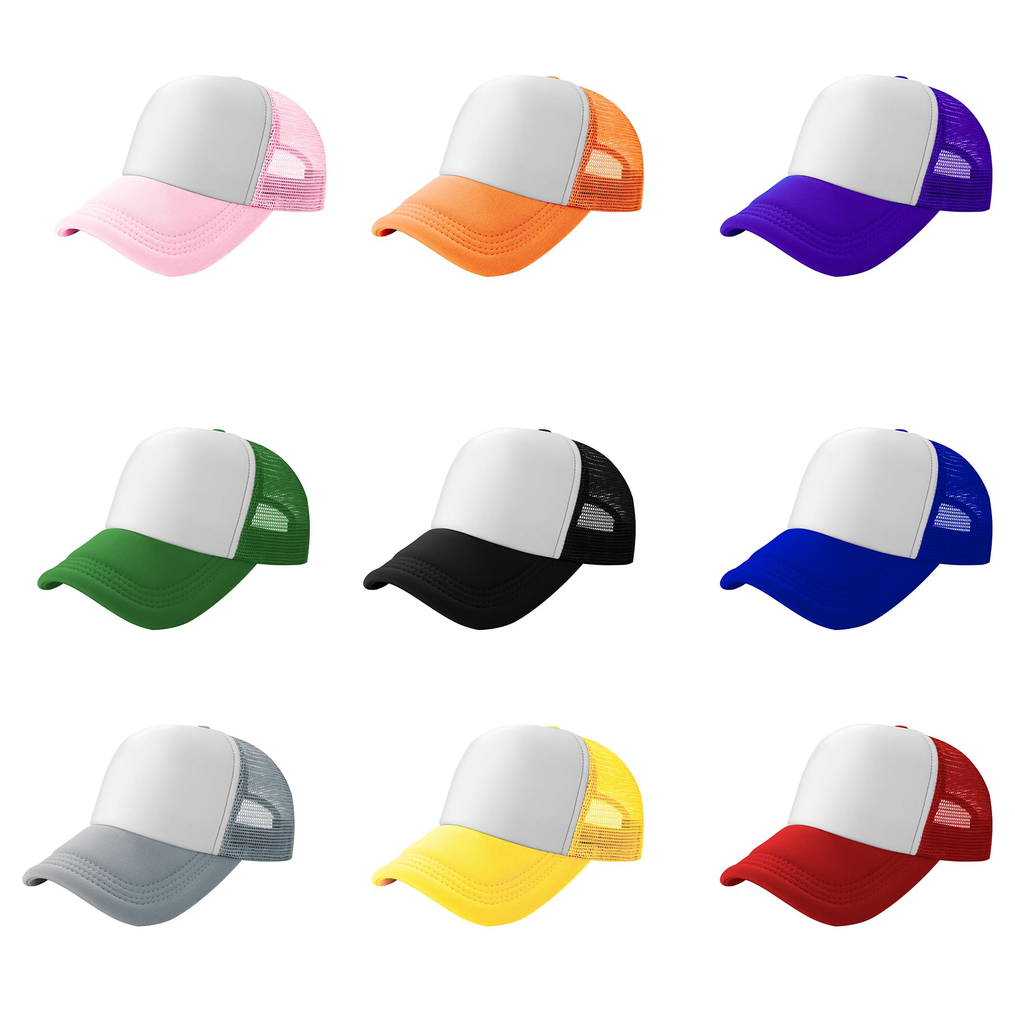 Uayuios Wholesale Custom Hats Men Women Personalized Hat Design Your Own Picture/Text/Logo Trucker Hats Baseball Cap