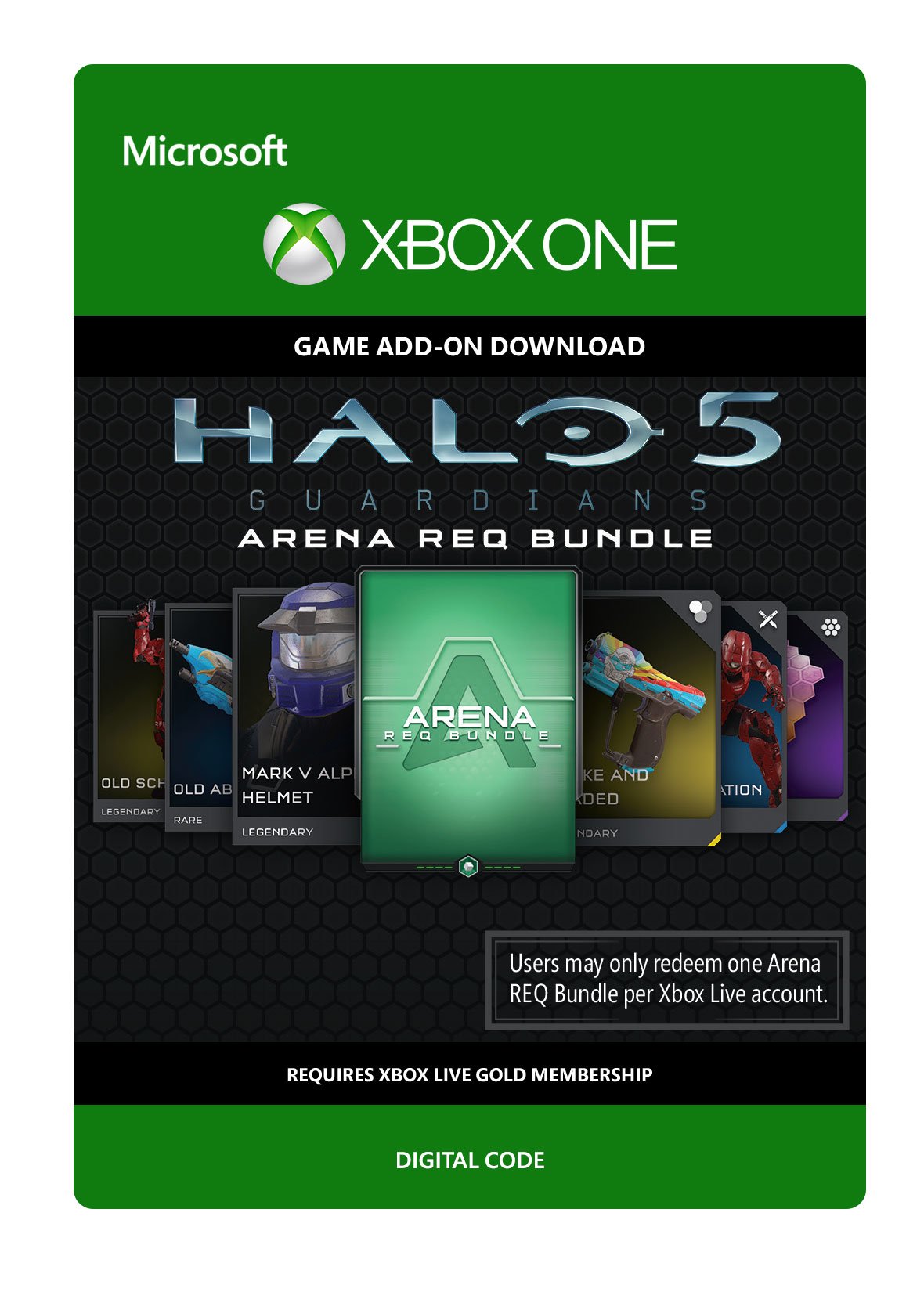 Halo 5: Guardians Arena REQ Bundle – Xbox One [Digital Code]