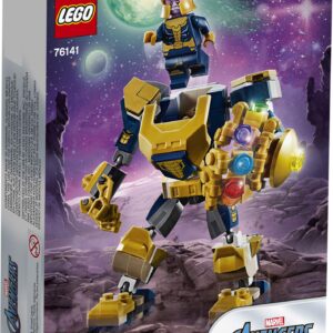 LEGO Marvel Avengers Thanos Mech 76141 Cool Action Building Toy for Kids with Mech Figure Thanos Minifigure (152 Pieces)