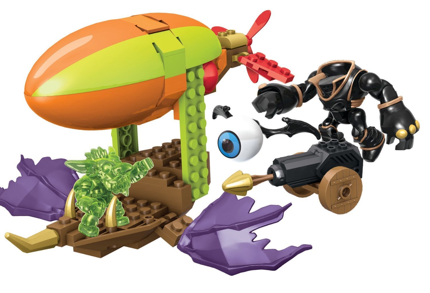 Mega Bloks Skylanders Zeppelin Air Ship Assault