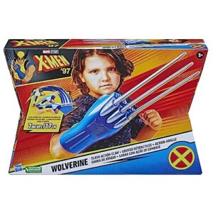 marvel studios x-men '97 wolverine slash action claw role play toy, super hero toys, toys for 5 year old boys and girls