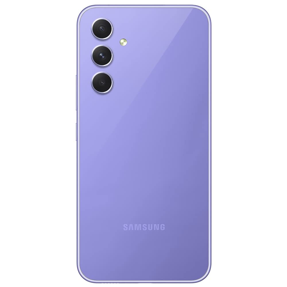 SAMSUNG Galaxy A54 5G + 4G LTE (128GB + 6GB) Unlocked Worldwide Dual Sim (Only T-Mobile/Mint/Metro USA Market) 6.4" 120Hz 50MP Triple Cam + (25W Wall Charger) (Awesome Violet (SM-A546M))