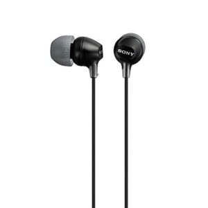 Sony MDR-EX15AP Earphones with Smartphone Mic and Control - Black