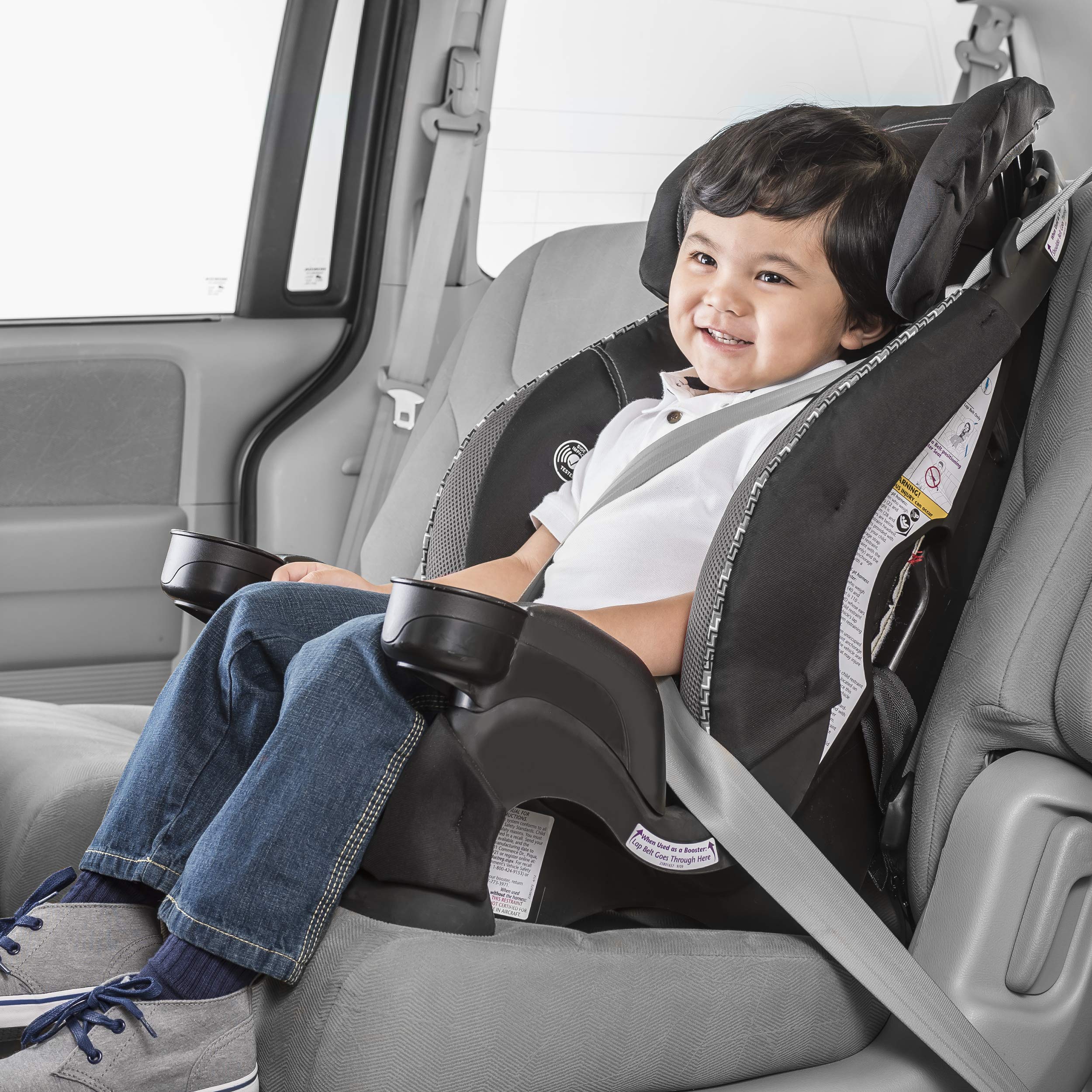 Evenflo Chase Sport Harnessed Booster Car Seat, Jayden 18x18.5x29.5 Inch (Pack of 1)