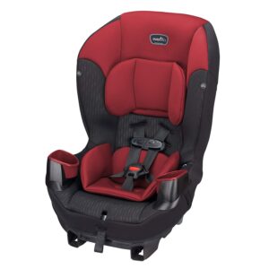 evenflo sonus 65 convertible car seat, rocco red