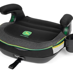 Peg Perego Viaggio Shuttle - Booster Car Seat - for Children from 40 to 120 lbs - Made in Italy - John Deere (Black & Green)