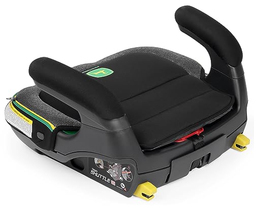 Peg Perego Viaggio Shuttle - Booster Car Seat - for Children from 40 to 120 lbs - Made in Italy - John Deere (Black & Green)