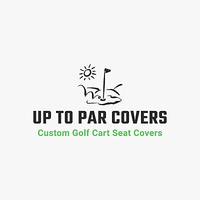 Club Car DS "STAPLE ON" Golf Cart Seat Cover With Matching Rear Facing Seat Cover (2 Stripe)