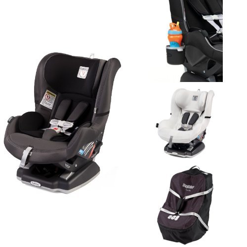 Peg Perego Primo Viaggio Infant Convertible Car Seat, Atmosphere Bundle