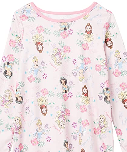 Disney Girls' Princess 3-Pack Nightgown, GIRLS RULE 2, 4