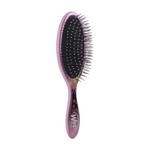 Wet Brush Disney Original Detangler Brush Princess Wholehearted - Tiana, Light Purple - All Hair Types - Ultra-Soft IntelliFlex Bristles Glide Through Tangles with Ease