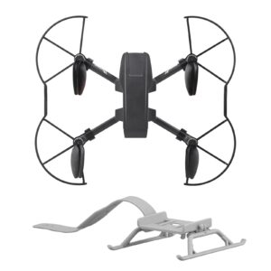 landing gear for holy stone hs720g, propeller guard protector folding extensions leg stand for holy stone hs720g accessories