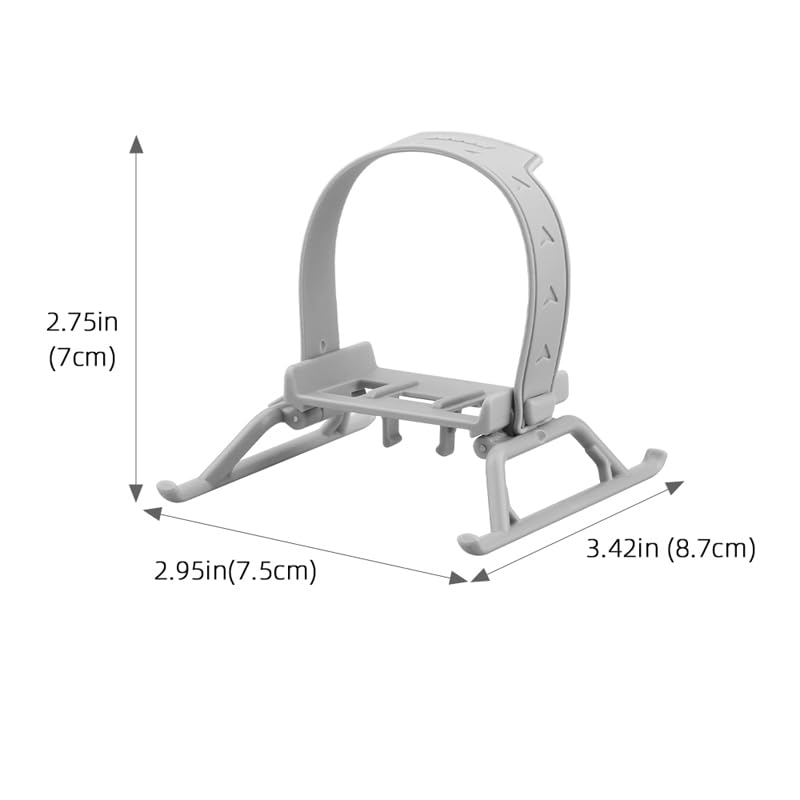 Landing Gear for Huoshi Holy Stone HS720G, Foldable Height Extender Protector Guard, Drone Height Extended Leg Stand Gimbal Protector