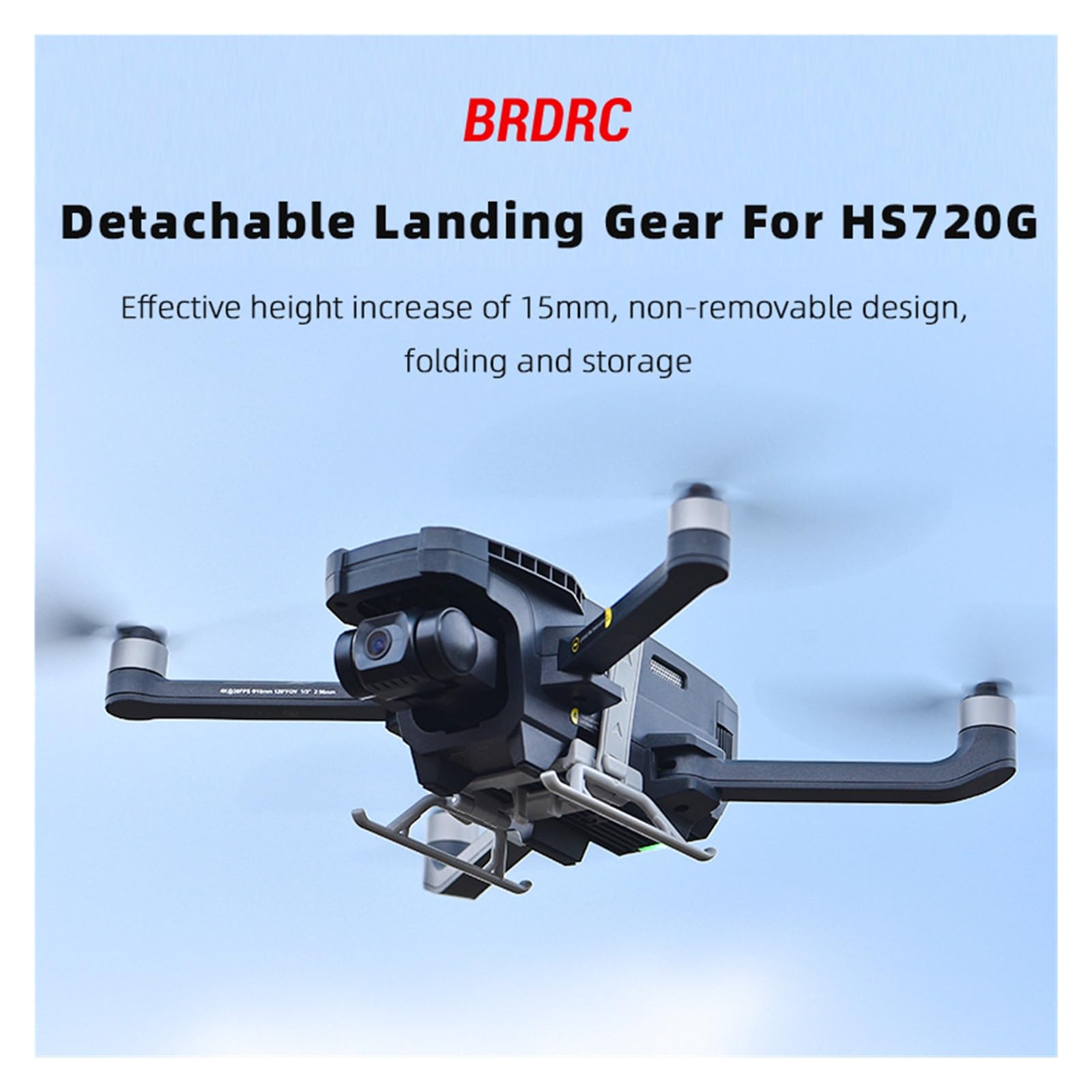 Detachable Landing Gear for Holy Stone HS720G Extender Height Foot Support Protector Stand Quick Release Drone Accessory