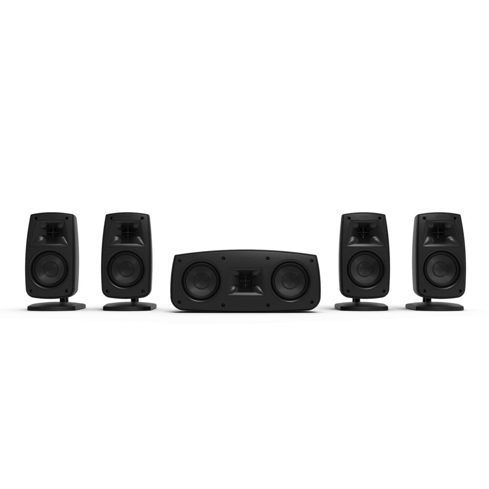 Klipsch 5.0 Surround Sound Home Theater Speakers