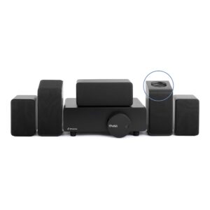 platin monaco 5.1.2 home theater system - wireless surround sound system upward firing speakers - thx tuned & wisa certified