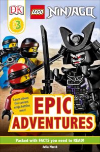 dk readers level 3: lego ninjago: epic adventures