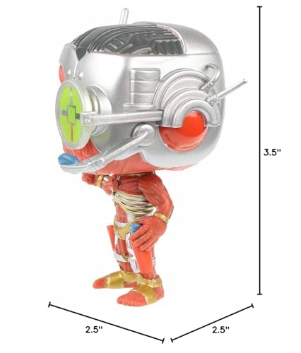 POP Iron [Maiden] Eddie - Somewhere in Time Funko Vinyl Figure (Bundled with Compatible Box Protector Case), Multicolored, 3.75 inches