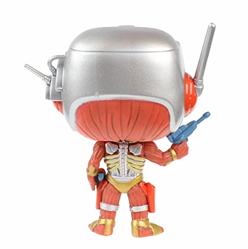 POP Iron [Maiden] Eddie - Somewhere in Time Funko Vinyl Figure (Bundled with Compatible Box Protector Case), Multicolored, 3.75 inches