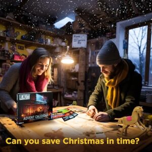 EXIT: The Game - Advent Calendar - The Silent Storm Family Game Cooperative Game Puzzle a Day Escape Room