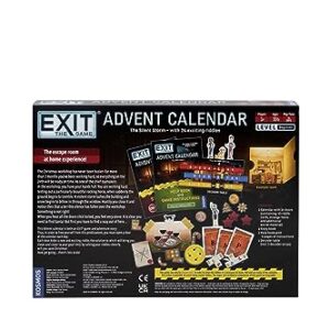 EXIT: The Game - Advent Calendar - The Silent Storm Family Game Cooperative Game Puzzle a Day Escape Room