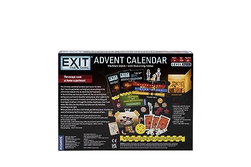 EXIT: The Game - Advent Calendar - The Silent Storm Family Game Cooperative Game Puzzle a Day Escape Room