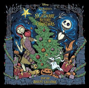 the nightmare before christmas: advent calendar and pop-up book