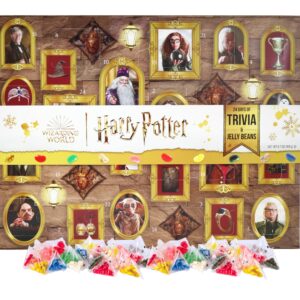 harry potter™ trivia advent calendar with 6.7 oz of jelly beans