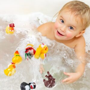 Advent Calendar 2023 - Rubber Ducks for Boys, Girls, Kids, and Toddlers - Rubber Ducky Bath Toy - Creative Christmas Gifts - Perfect for Decoration, Party Favors, Birthday